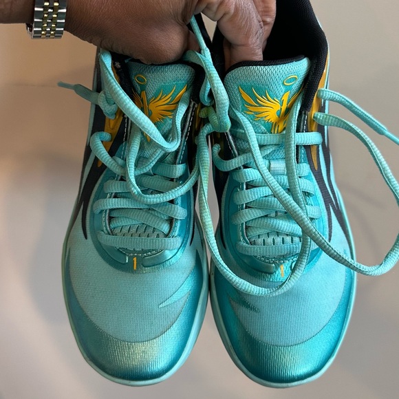 Puma | Shoes | Puma Melo Nitro Infused Basketball Sneakers Size 5y ...